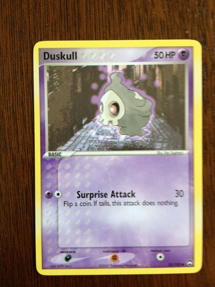 Pokémon Rare Holo Dusclops 14/108 & Duskull 50/108 Power Keepers ...