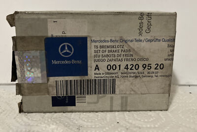 Genuine - Front & Rear Brake Pads Set For Mercedes-Benz #0014209520 ...