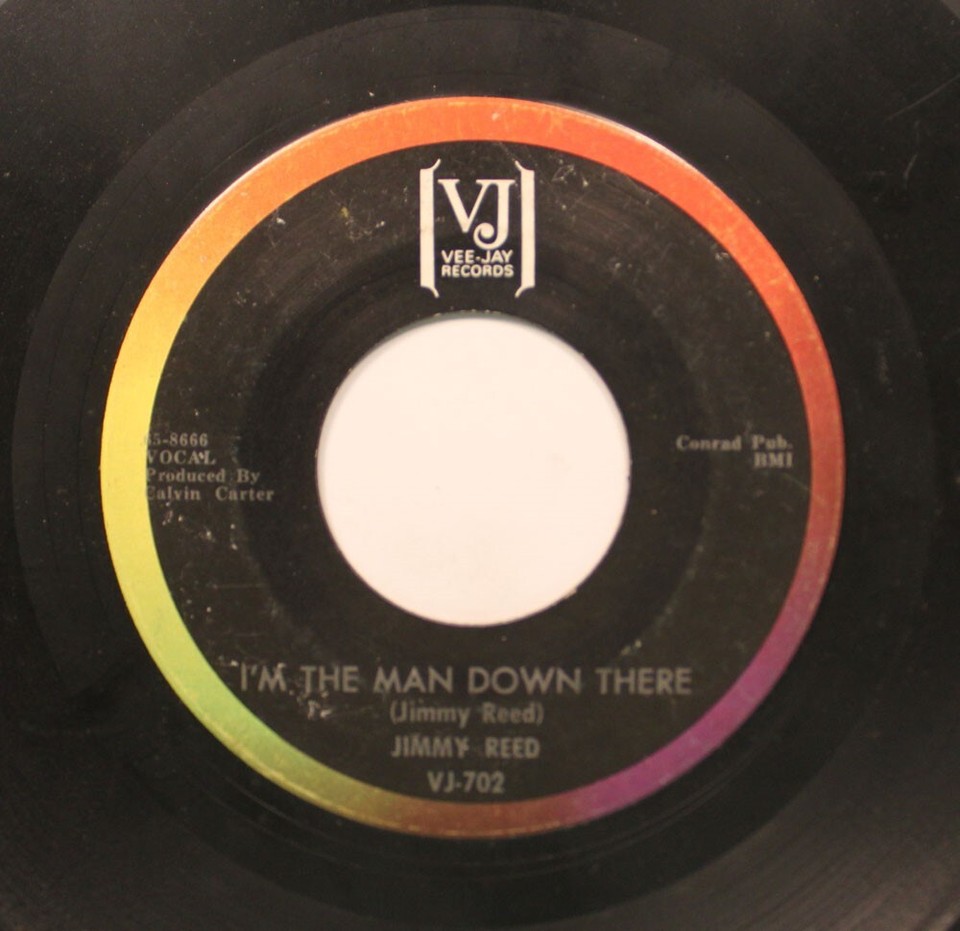 Jimmy Reed - 45 - Left Handed Woman / I'M The Man Down There On Vee-Jay ...