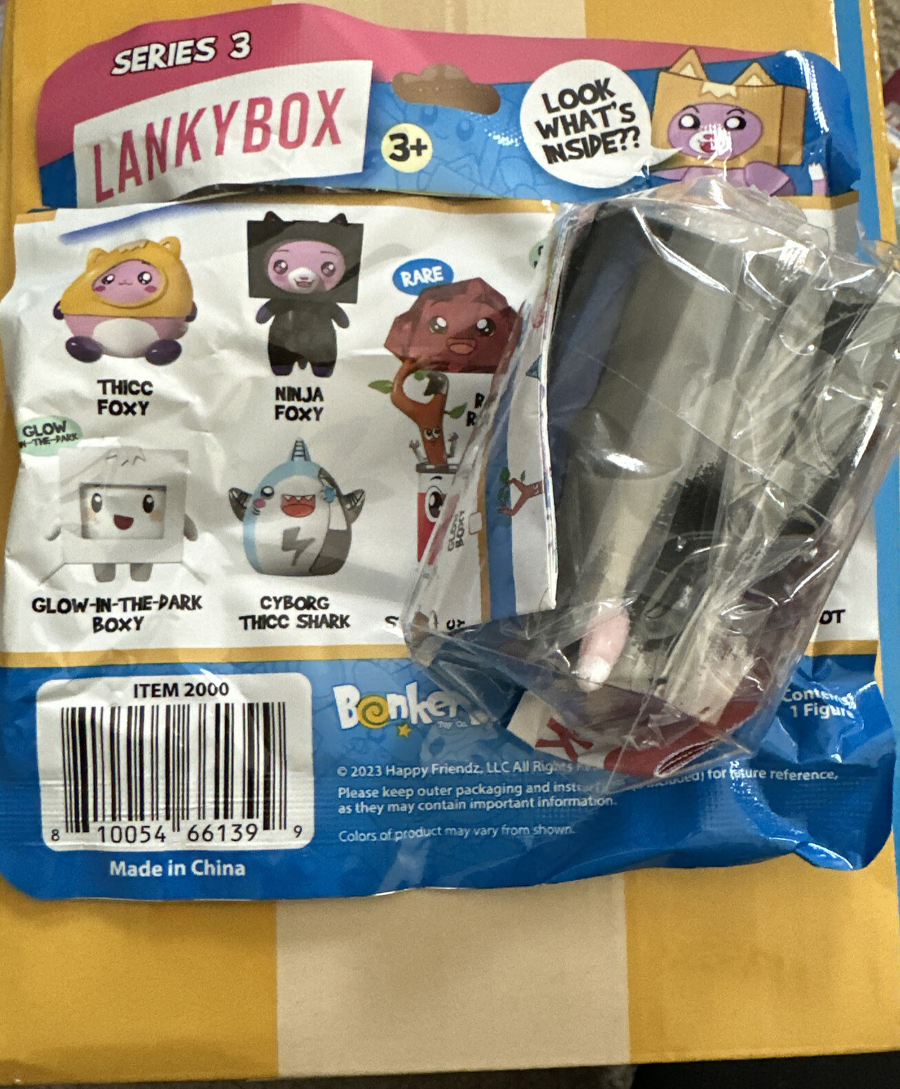 LANKYBOX Mystery Fig NINJA FOXY Series 3 ~ Blind Bag Figure from Lanky ...