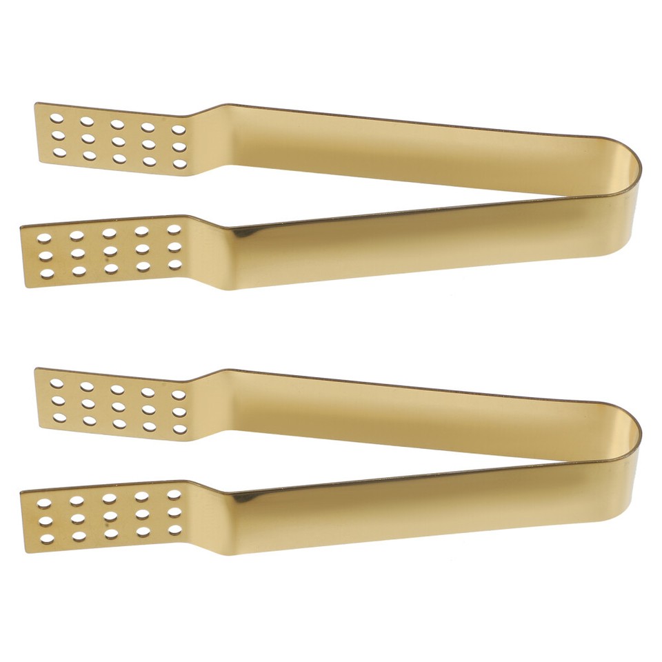 6 pcs Stainless Steel Sugar Tongs Tea Bag Tong Kitchen Food Clamp Tong ...