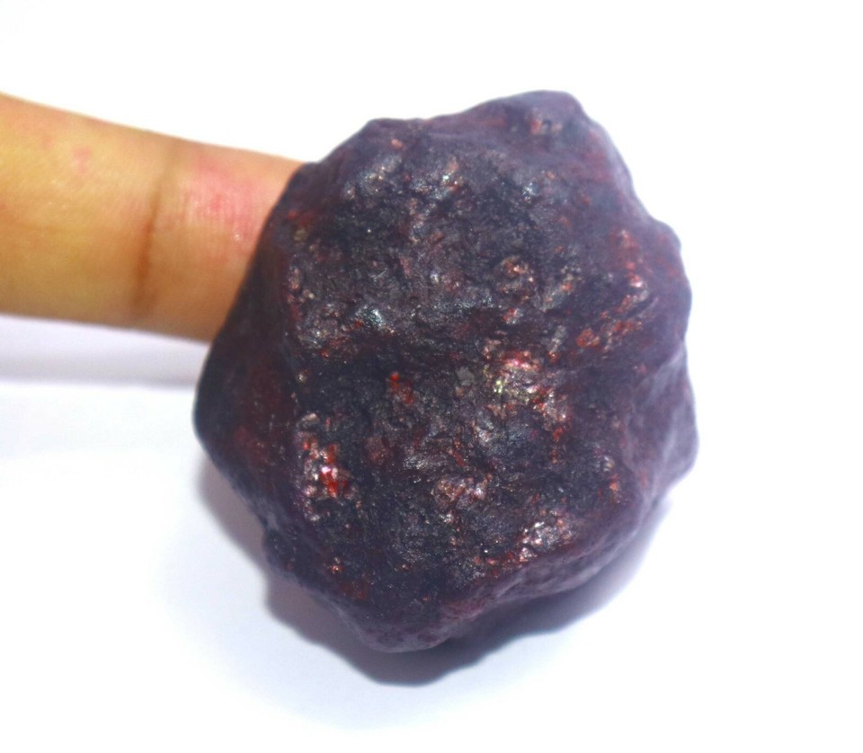 Certified Natural 530.00CT African Pigeon Blood Red Gemstone Ruby Rough ...