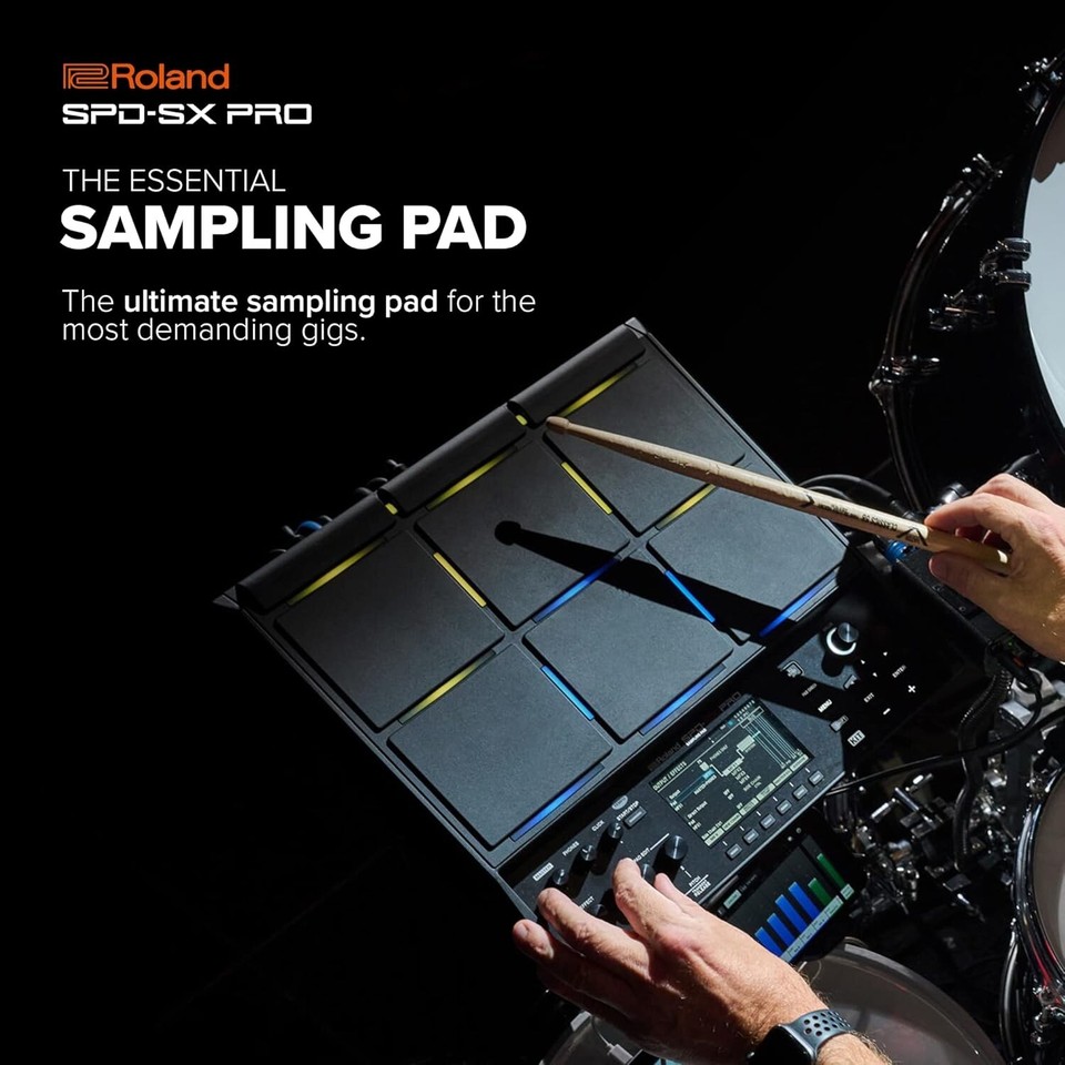 Roland SPD-SX PRO Sampling Pad Drum Electric Drum Expression Pedal W ...