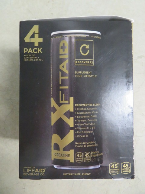 LifeAid Fitaid RX Recovery Blend Creatine BCAAs Glucosamine ...