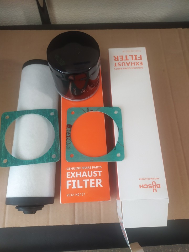 Filter kit BUSCH 0992.106.214 for R5 0063E, R5 0100E, 0063F, 0100F ...