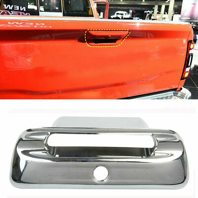 Chrome Car Rear Trunk Door Handle Cover Trim Fits Dodge Ram 1500 2019 ...
