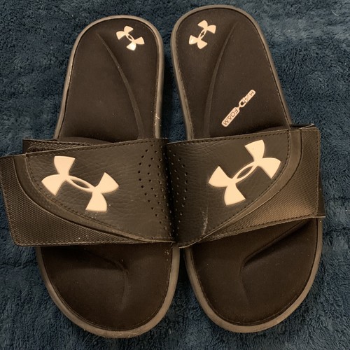 Men's Under Armour UA Ignite VI Slide Sandals - Black 3022711-003 NWT ...