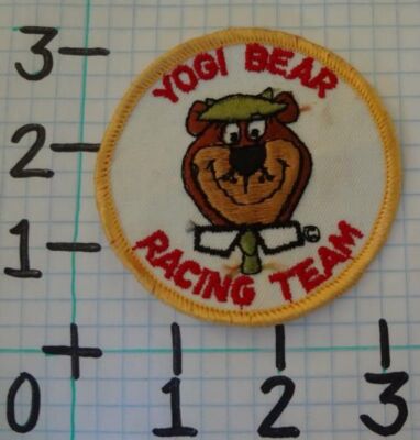 Vintage NOS Yogi Bear Racing Team patch From the 70's 030 | eBay