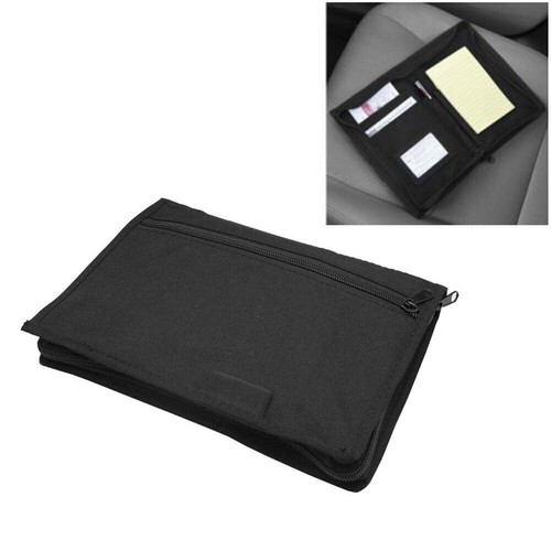 1x Car Multipockets Storage Folder Glove-Box Manuals Documents ...