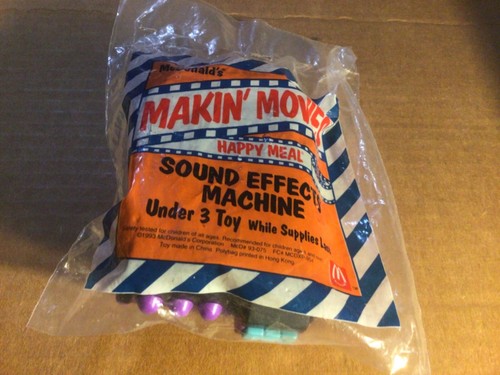 1993 McDonalds Makin' Movies Sound Effects Machine - Under 3 Toy ...