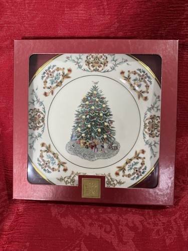 LENOX Christmas Trees Around The World Plate IRELAND 2001 10.75" dia | eBay