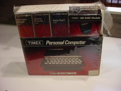 rare NRFB 1980's TIMEX SINCLAIR 1000 SET microcomputer OEM bundle ...