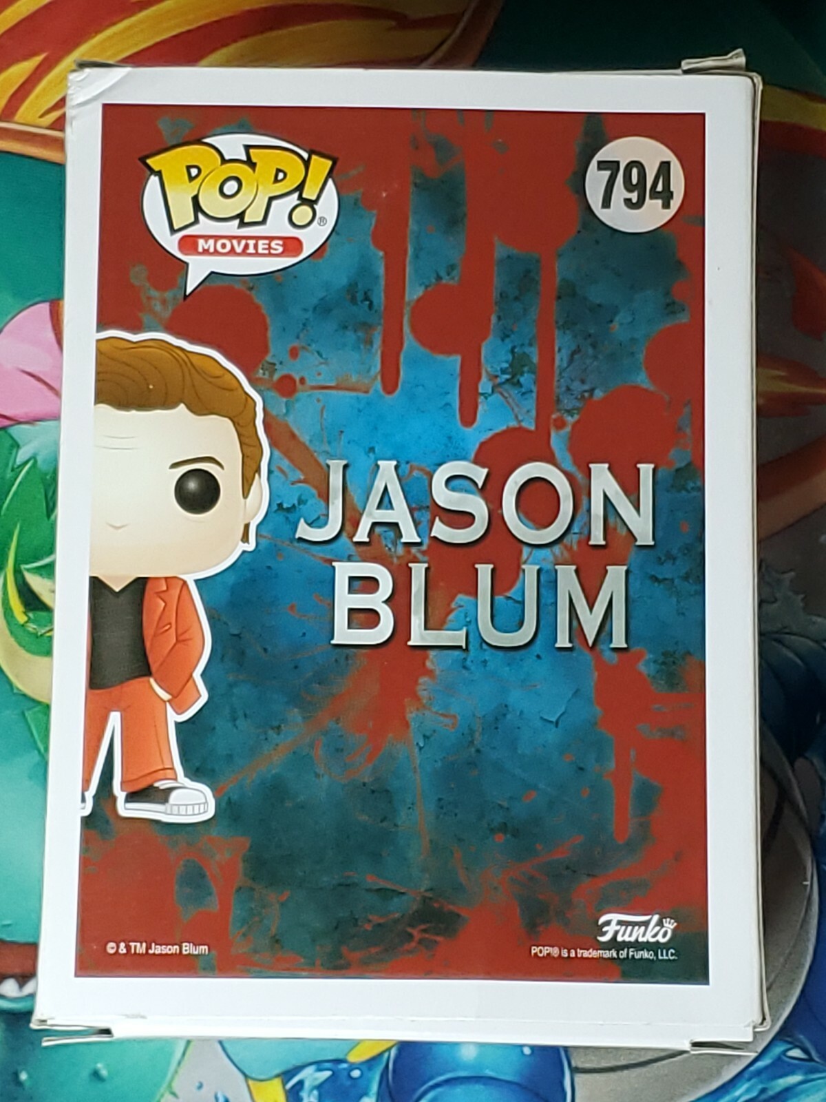 FUNKO POP! MOVIES JASON BLUM-PRODUCER #794 VINYL FIGURE SMALL DAMAGE ON ...
