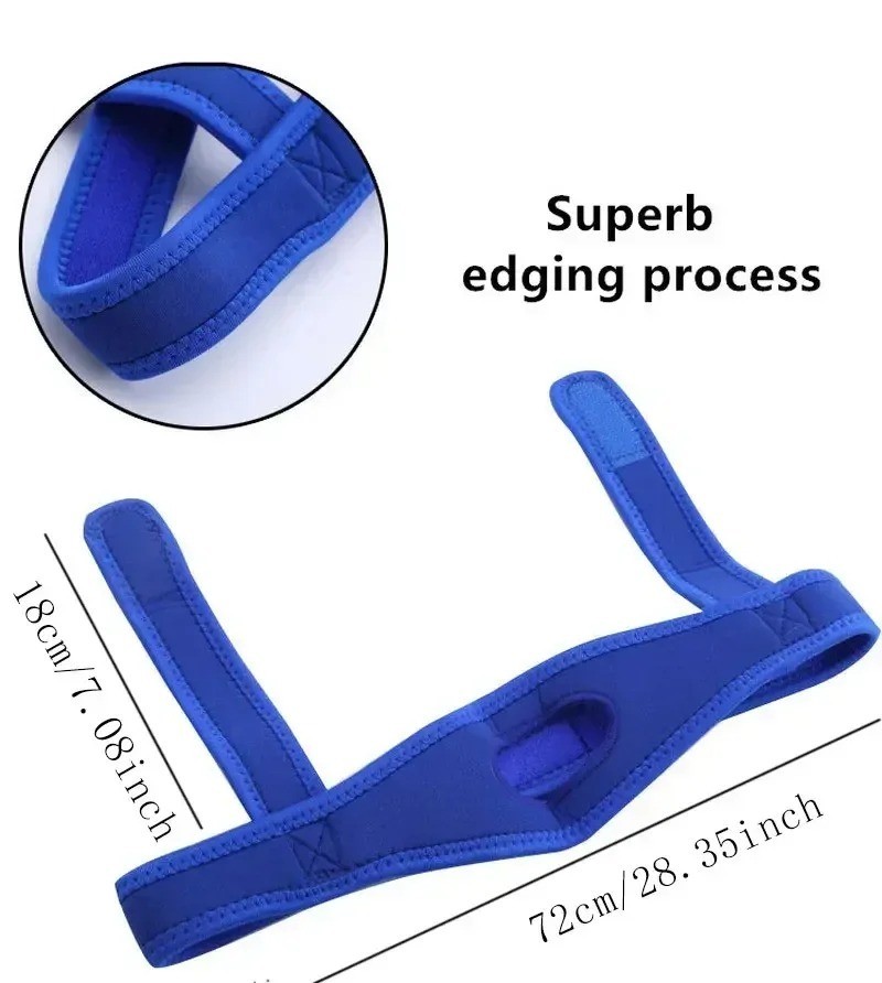 Anti Snoring Chin Strap Sleep Apnea Jaw Support Belt Snore Stop | eBay