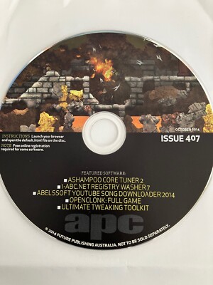 APC Australian Personal Computer software disc Issue 407 Oct 2014 ...