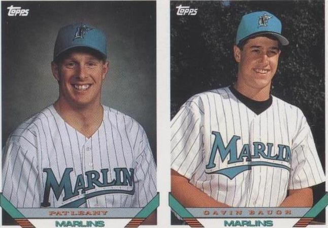 1993 Topps - Future Stars of the Florida Marlins Pat Leahy, Gavin Baugh ...