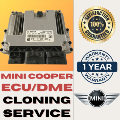 MINI Cooper ECU DME Cloning Service Engine Computer Plug & Play Clone ...