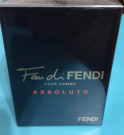 FAN di FENDI Homme ASSOLUTO 1.7 Cologne For Men FACTORY SEALED BOX ...