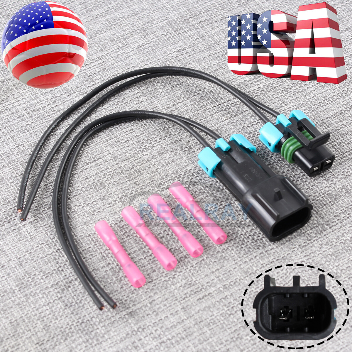 For Buyers SaltDogg Wire Harness Repair Connector kit Spreader Salter 2 ...