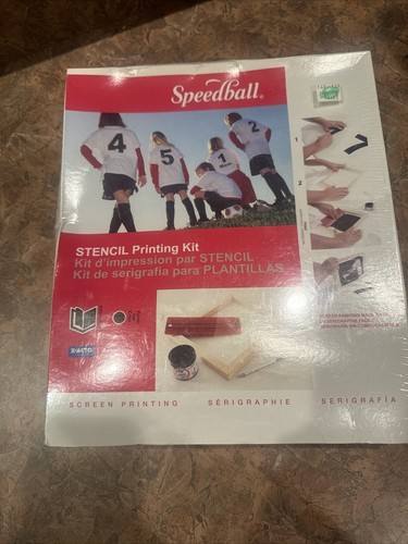 Speedball Stencil Printing Kit NIB | eBay