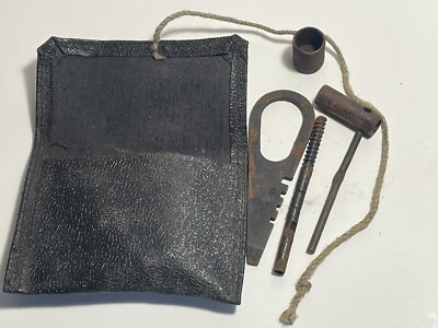 WWII SOVIET RUSSIA M1898 M1930 MOSIN NAGANT RIFLE TOOL Kit Leather ...