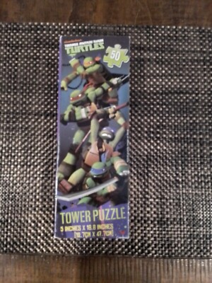 Teenage Mutant Ninja Turtles 50 Piece "Tower" Puzzle 2013 NEW / SEALED ...