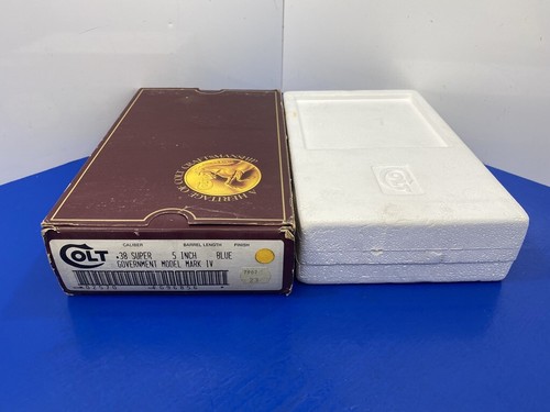 Colt Government Model Mark IV Genuine Factory Original Box | eBay