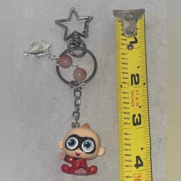 Disney Pixar Incredibles “Jack Jack” handmade keychain purse or ...