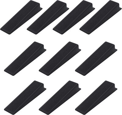 Pack of 10 Fence Panel Wedge to Stop Rattling & Banging, Plastic Wedges ...