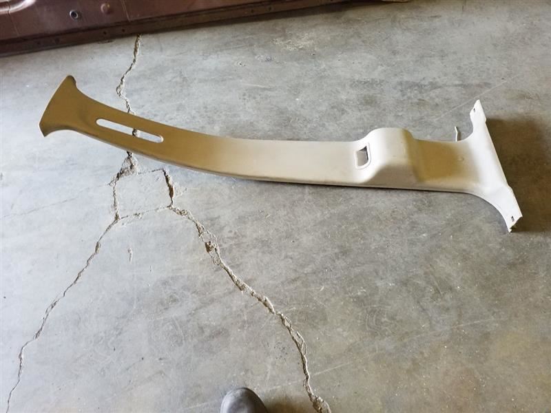 Crew Cab Tan Left B Pillar Trim | Fits 99 00 01 02 03 04 Ford F250 F350 ...