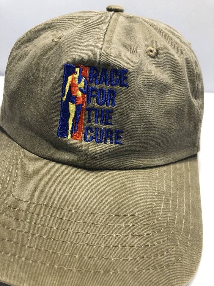 Race For The Cure Cap Hat Adult Adjustable 100% Cotton | eBay