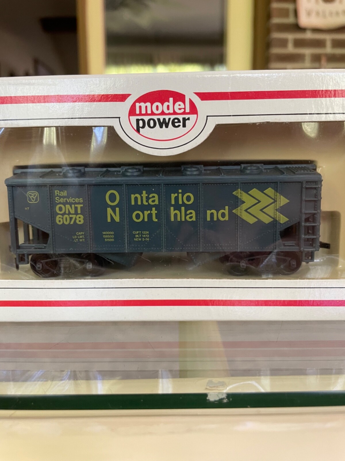HO Scale Train Car 36' Hopper Model Power "Ontario Northland" | eBay