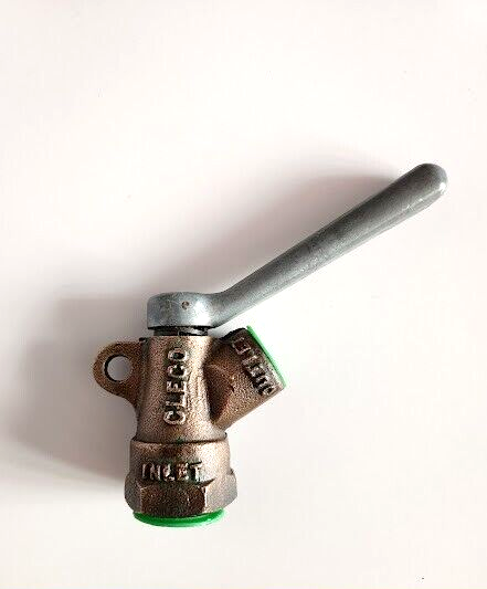 Cleco Pressure Boundary Air Hose Valve 1/2" NPT inlet--3/8" NPT outlet ...