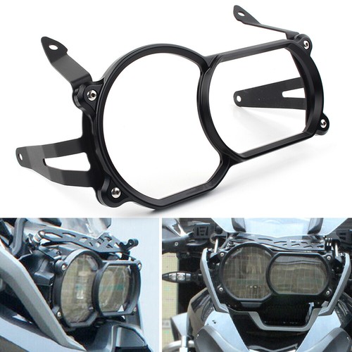 Headlight Guard Cover Protector Clear Lens Fit BMW R1200GS LC Adventure ...