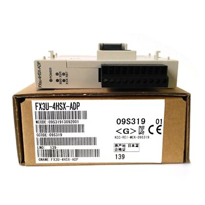 FX3U-4HSX-ADP 1PCNEW MITSUBISHI PLC PROGRAMMABLE CONTERLLER MODULE FX3U ...