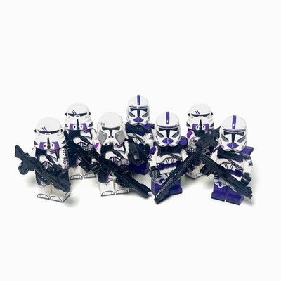 187th Legion Infantry Battlepack Purple Star Wars Custom Minifigures ...