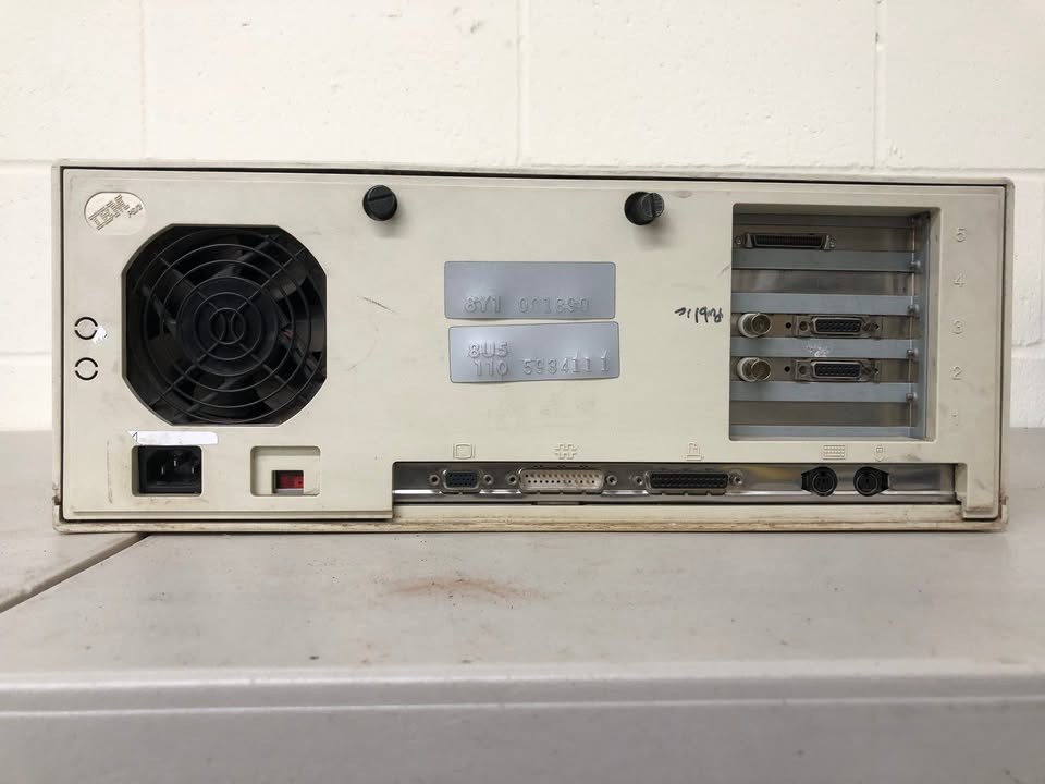Vintage IBM PS/2 Type 8540 40 SX Desktop Computer 1990 (Bad Floppy ...