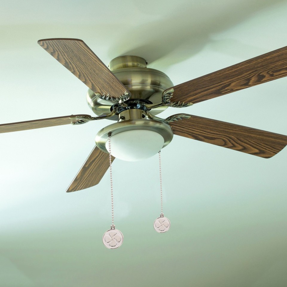 2pcs Light Pull Chain Extension Metal Fan Chain Pendant Ceiling Lamp ...