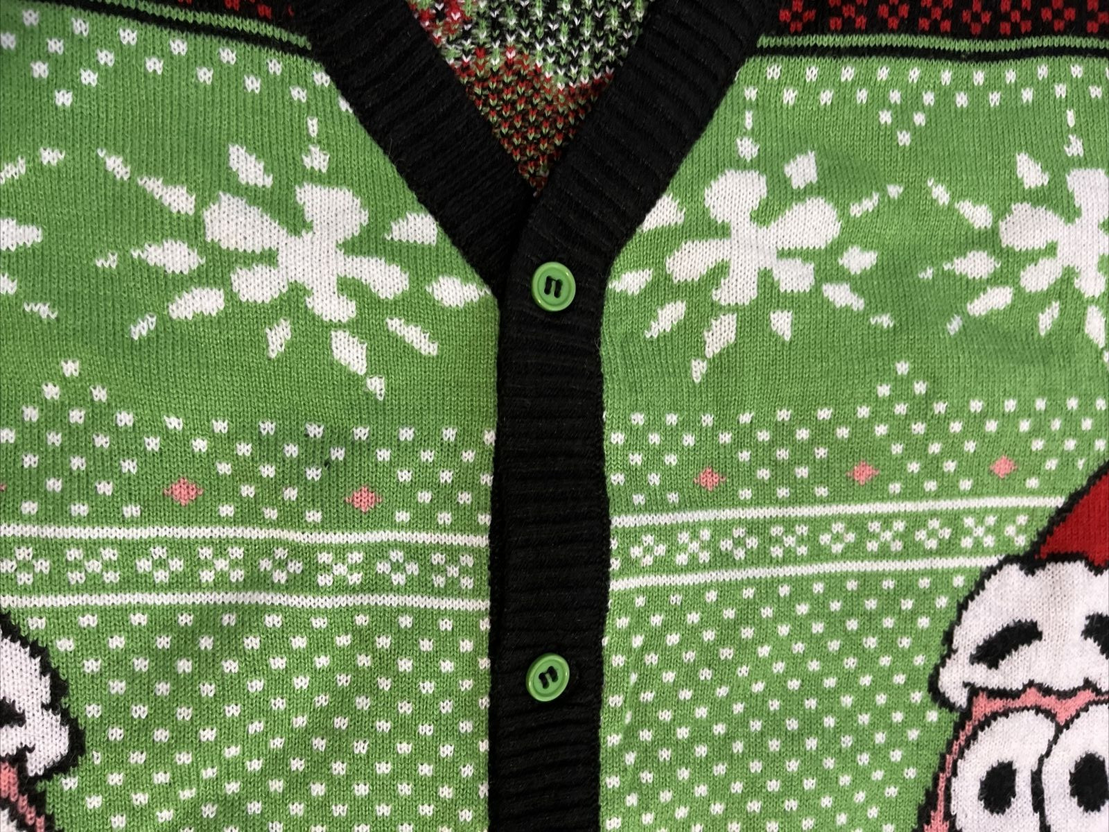Patrick Star Mens Ugly Christmas Sweater Knit Cardiga… - Gem