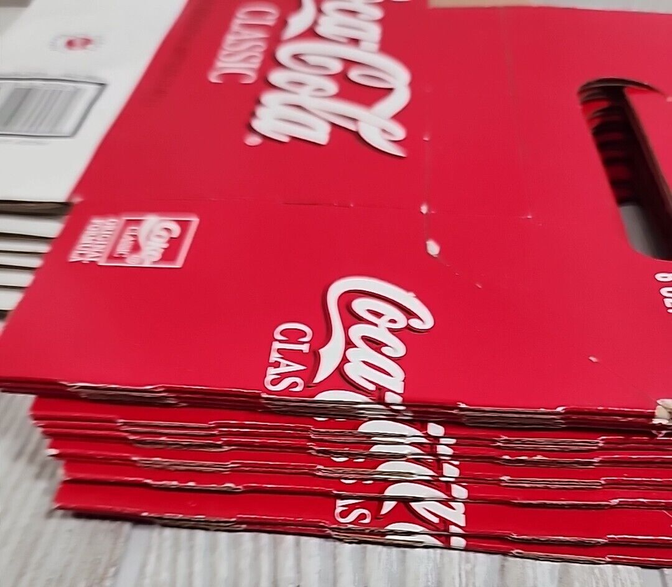 NASCAR CocaCola 6 Pk Limited Edition Cardboard Coke Carton Carrier 1998 ...