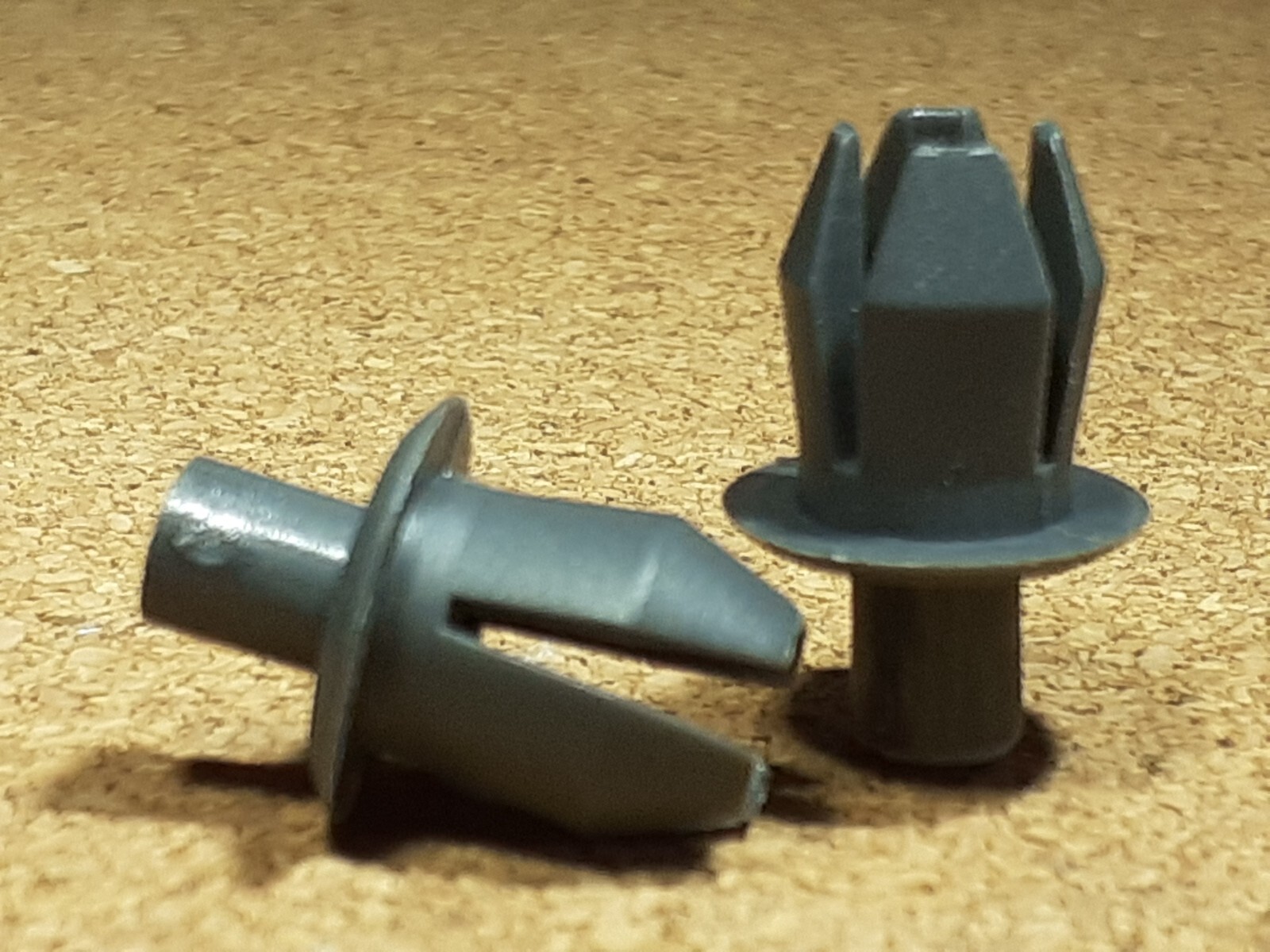 For SUZUKI 10 Motor Cycle Fairing Panel Rivet Fastener Trim Clips Grey ...