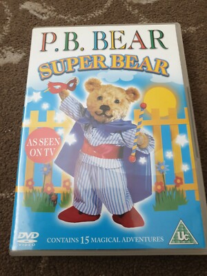 P.B BEAR SUPERBEAR DVD 15 EPISODES KIDS PB BEAR | eBay UK