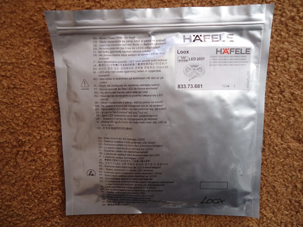 Hafele Led Ribbon Strip Lights | Shelly Lighting