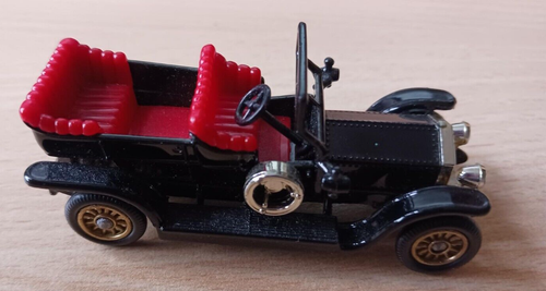 Days Gone Die Cast 1907 ROLLS-ROYCE Silver Ghost Car, Black with Red ...