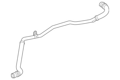 Mercedes Benz Genuine GLS450 Water feed tube 256203170064 | eBay