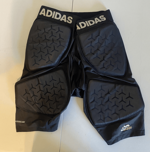 Mens Adidas Aeroready Girdle Padded Football Compression Shorts XL ...