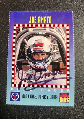 Joe Amato Autograph Signed 1994 SI Kids Card NHRA Drag Racing | eBay
