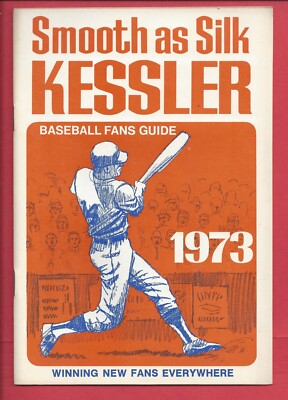 1973 Smooth as Silk KESSLER Baseball Fans Guide EX COND. | eBay