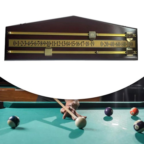Snooker Billiard Score Board, Shuffleboard Wall Mounted Scoreboard ...