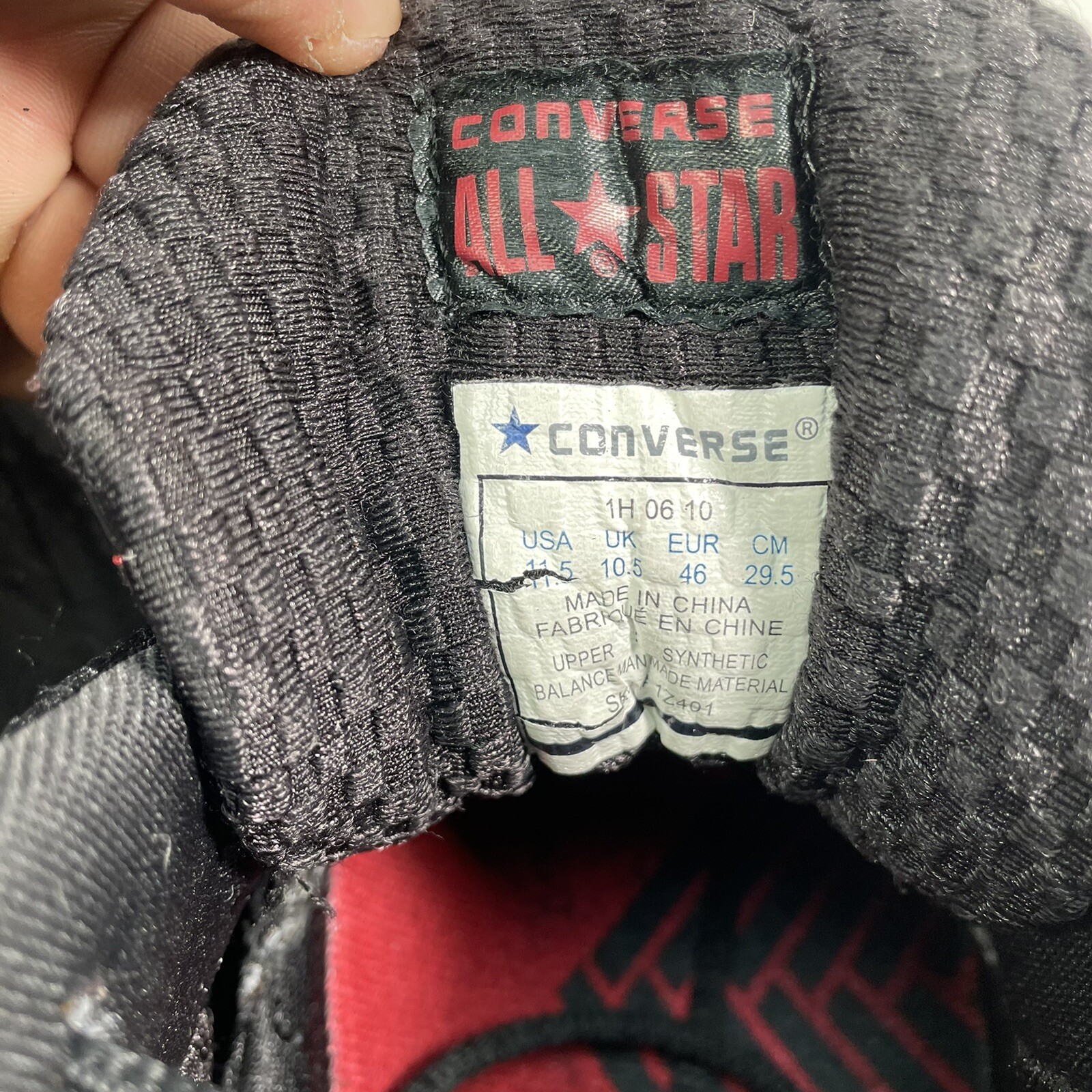 Converse Dwyane Wade 1.3 06-07 Season Mens Black Bask… - Gem